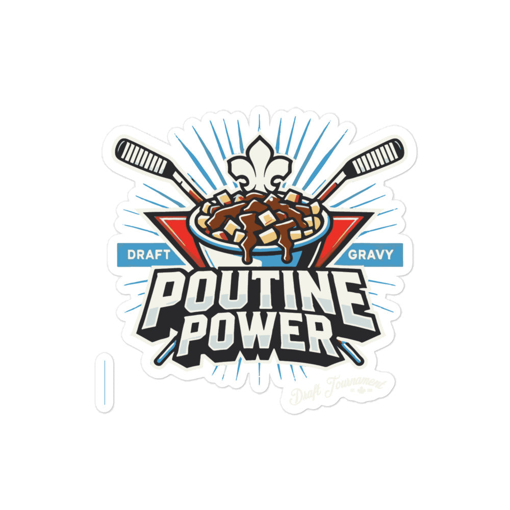 Montreal 2024 Poutine Power stickers – Draft Tournament